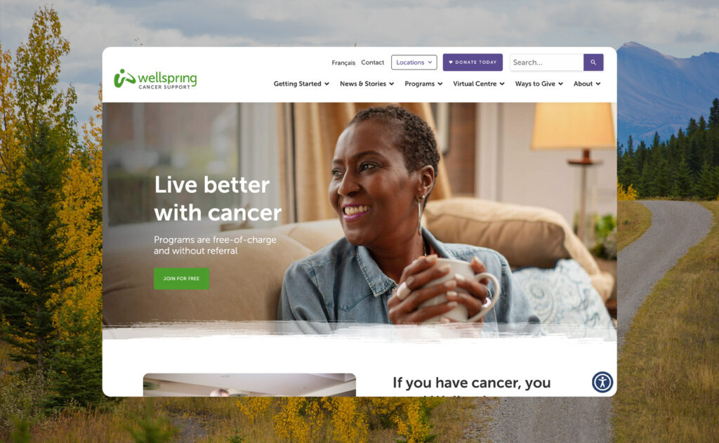Wellspring | UX & Accessibility-Focused Website for Cancer Support ...